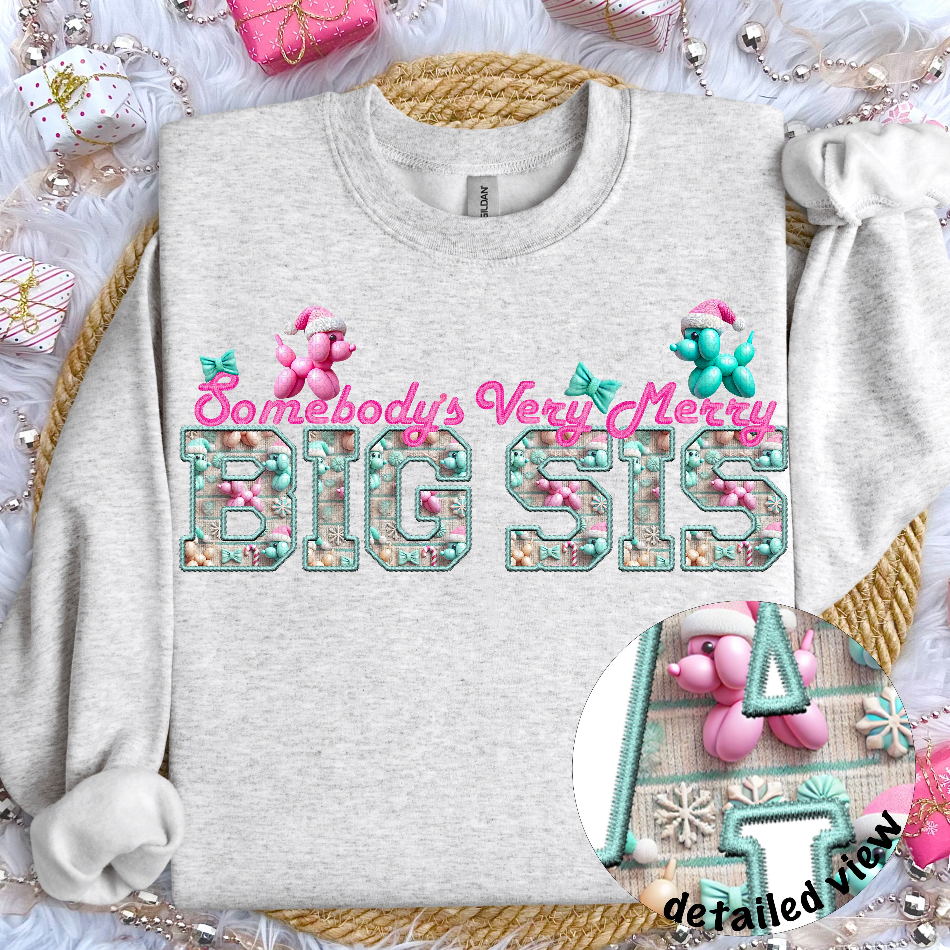 Somebody's Very Merry Big sis – Homewrecker Design Shop