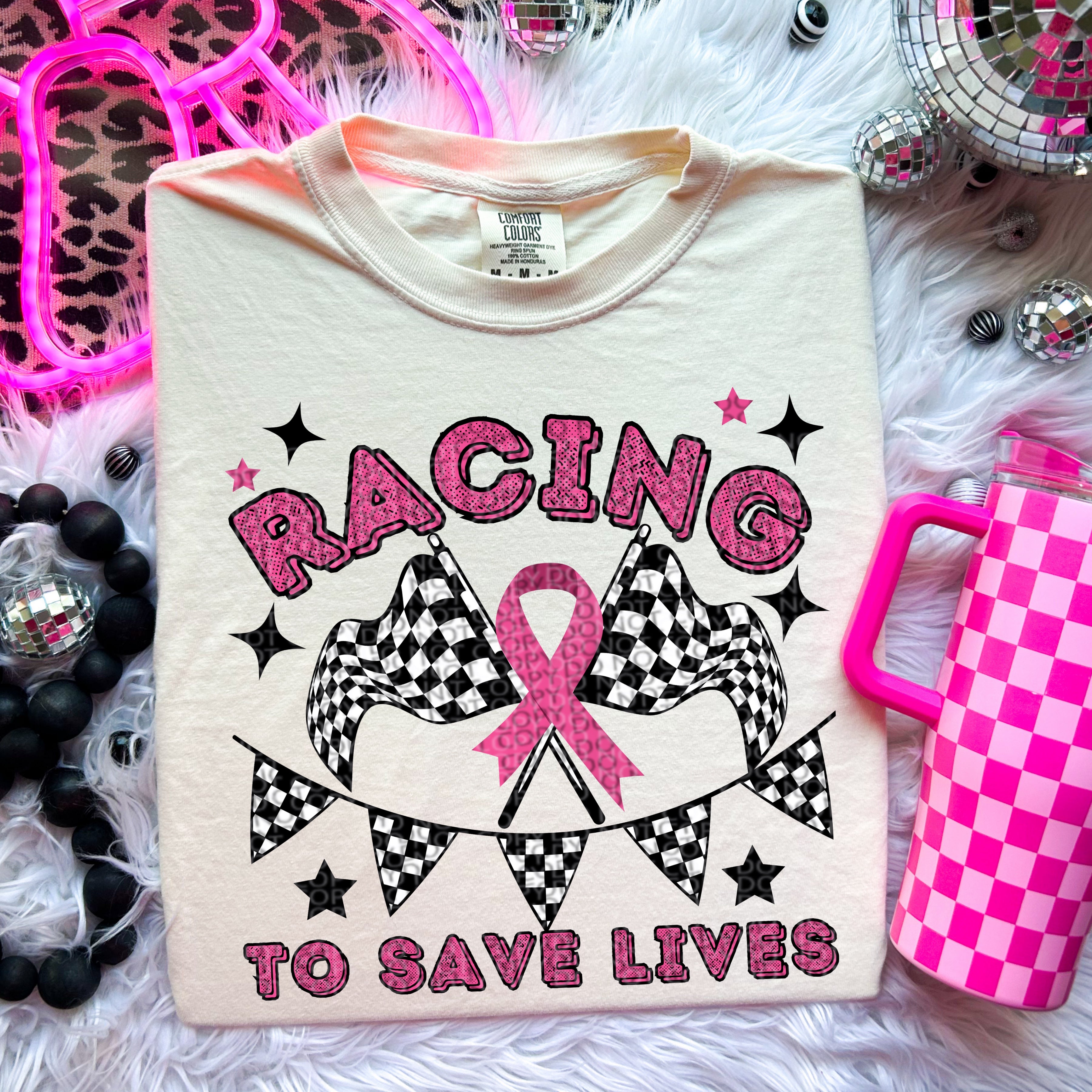 Racing to save lives PINK Breast cancer Awareness PNG – Homewrecker ...