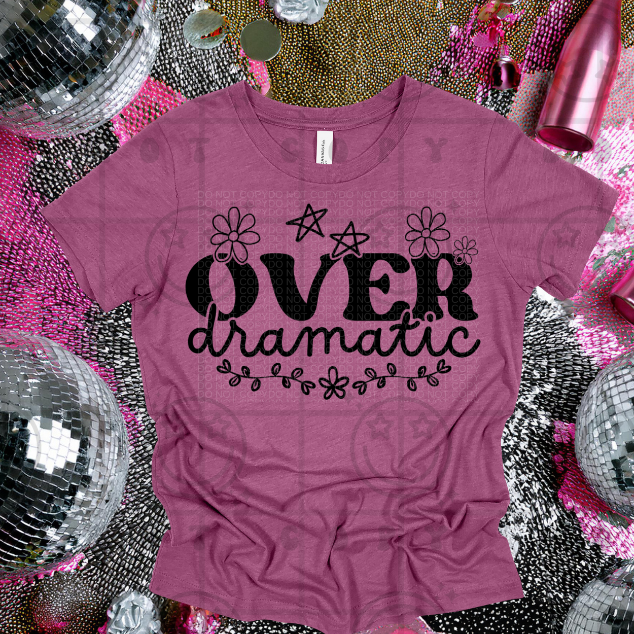 Over Dramatic PNG – Homewrecker Design Shop