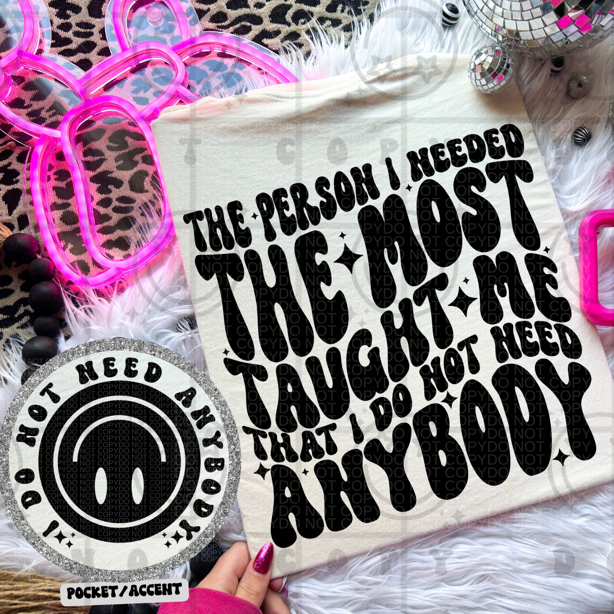 The Person I Needed The Most PNG – Homewrecker Design Shop