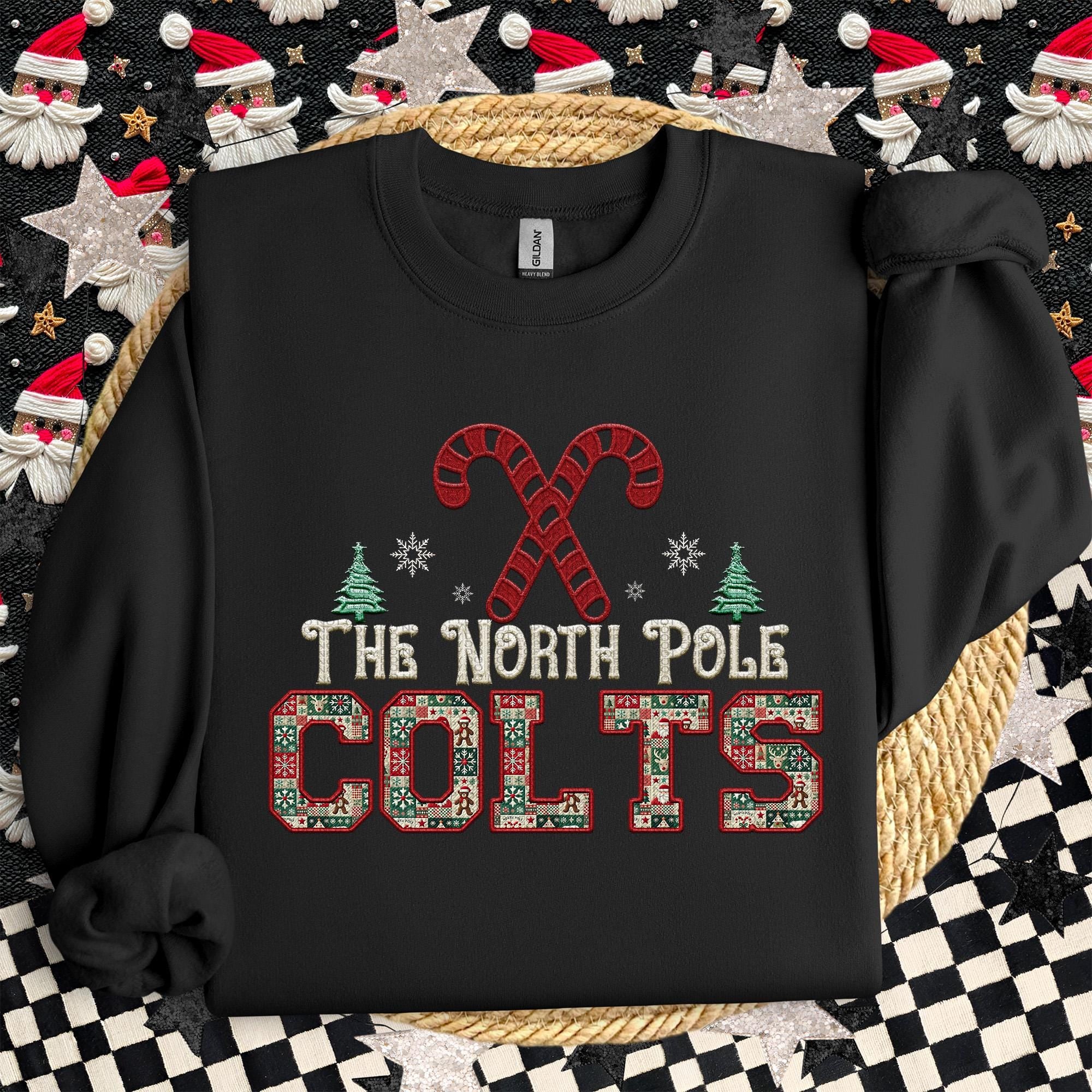 Colts Christmas themed Mascot PNG Christmas School Spirit, Holiday Mas ...