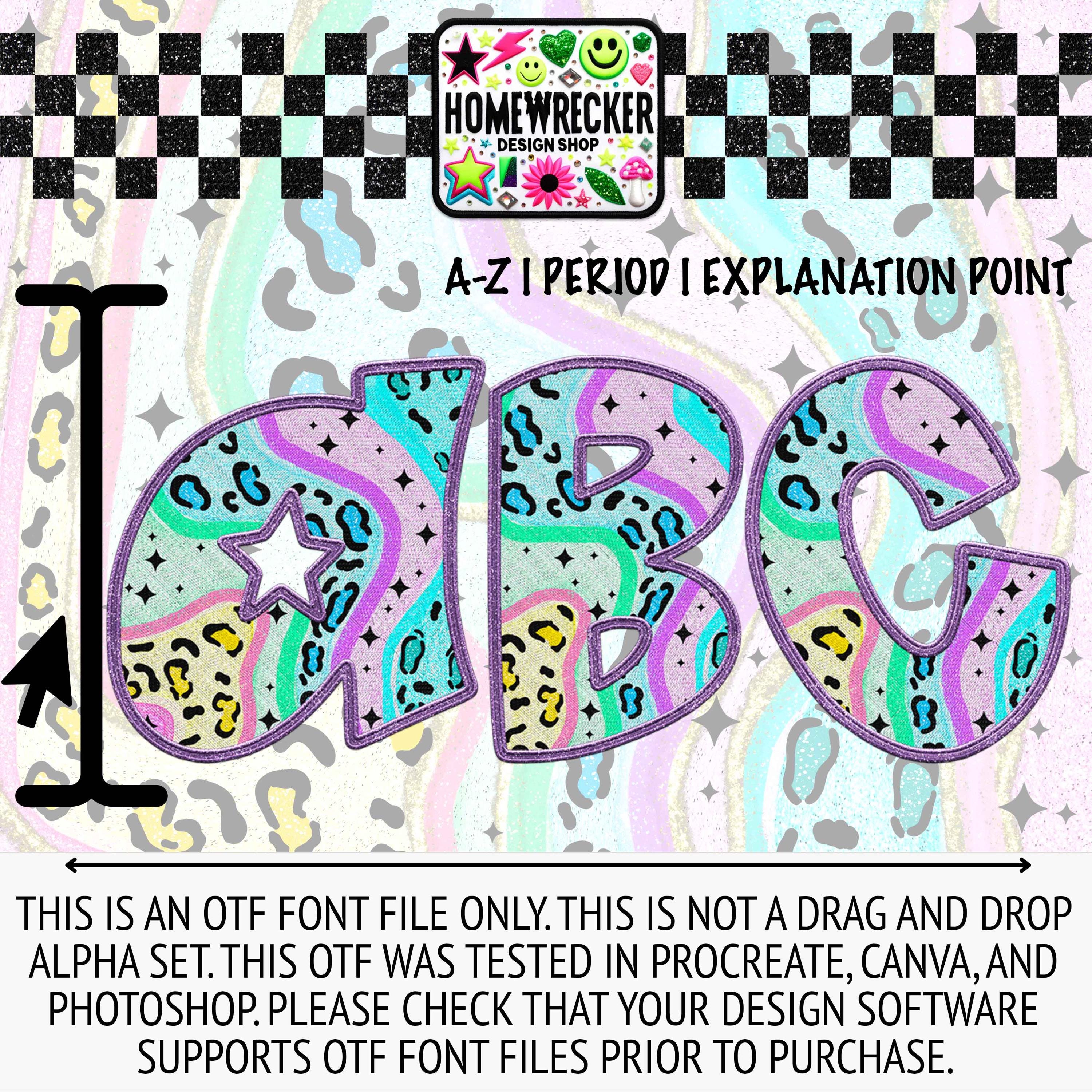 OTF FONTS – Homewrecker Design Shop